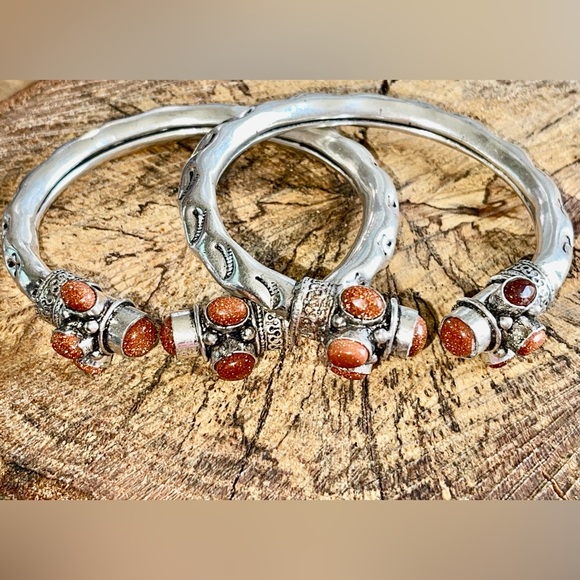 handmade & handcrafted gemstone jewelry | Jewelry | Oversize Stackable ...